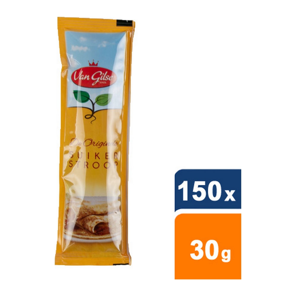Van Gilse - Original Zuckersirup - 150x 30g | Foodworld XL DE