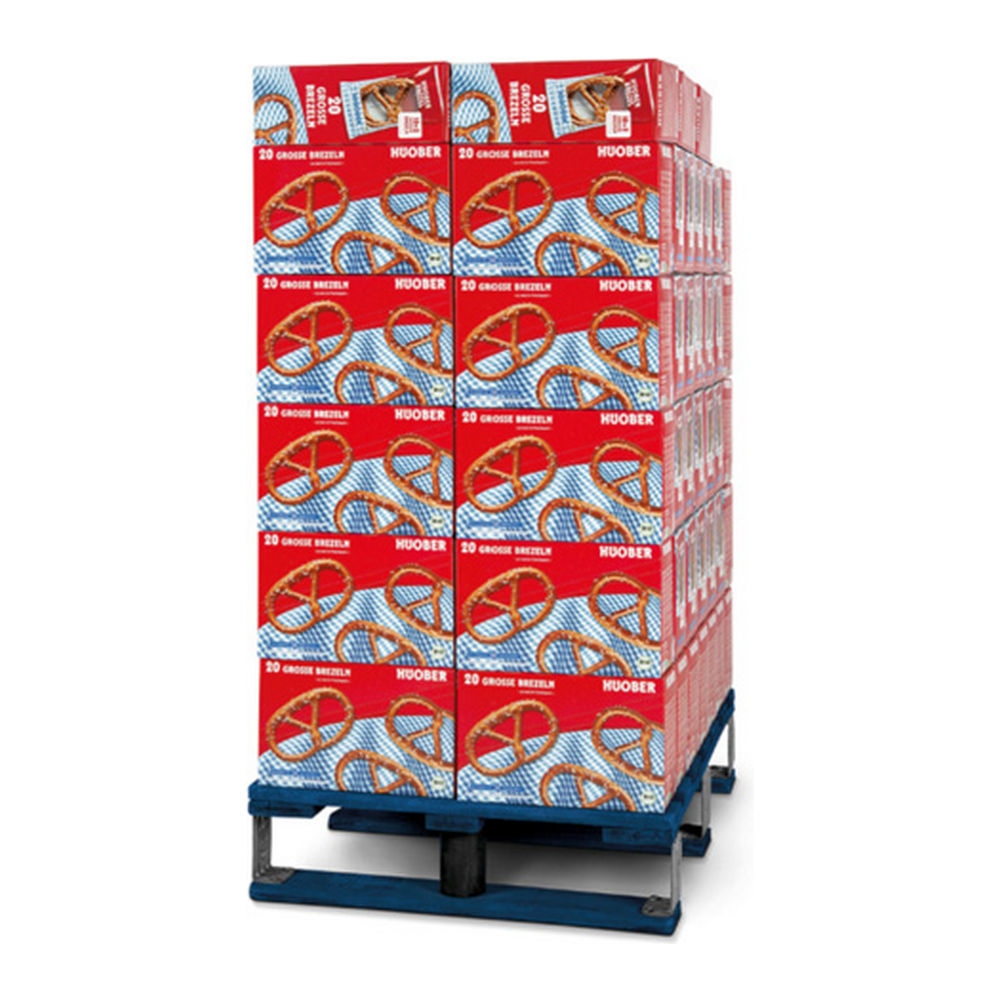 Huober Brezel - Große Brezel - 77x 400g | Foodworld XL DE