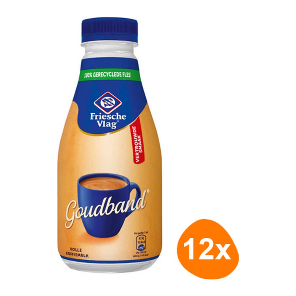 Friesche Vlag - Kaffee-Milch Goudband - 12x 300ml | Foodworld XL DE