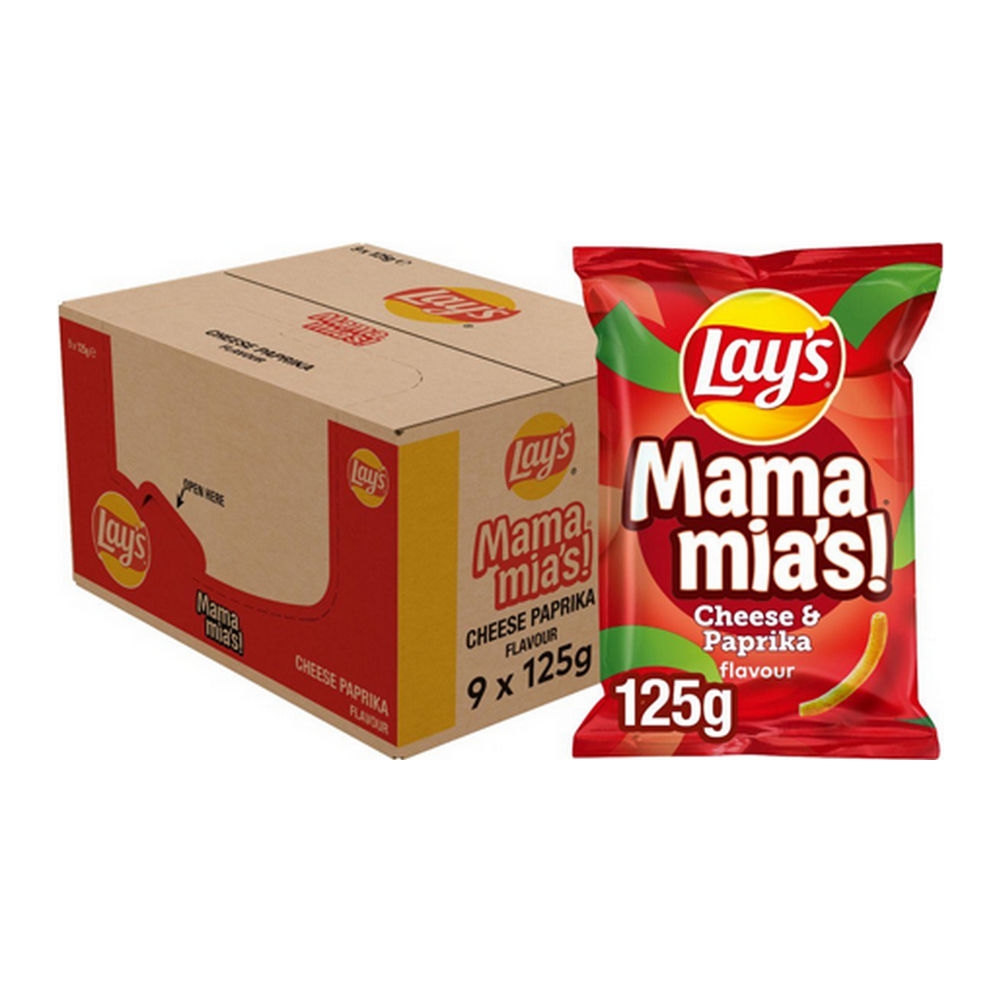 Lay's - Mama Mia's - 9x 125g | Foodworld XL DE