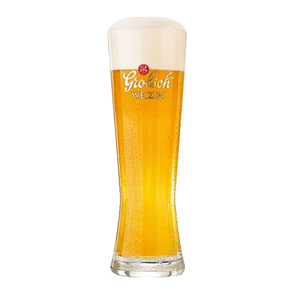 Grolsch - Bierglas "Weizen" 300ml - 6 stück | Foodworld XL DE